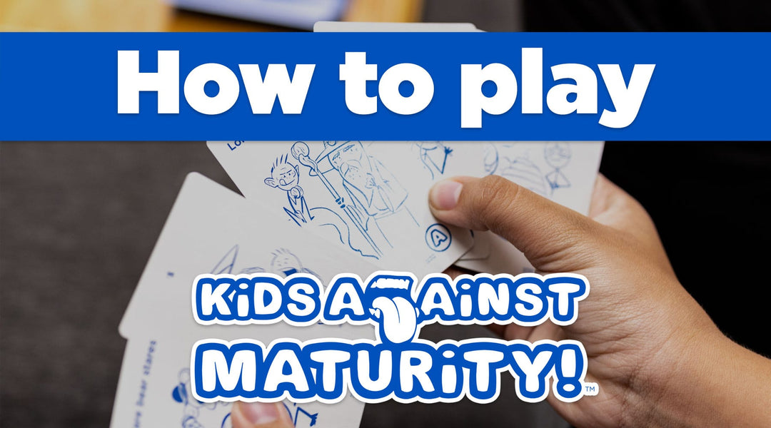 Kids Against Maturity Illustrated Edition Kids Games For Kids 10+ Kids ...