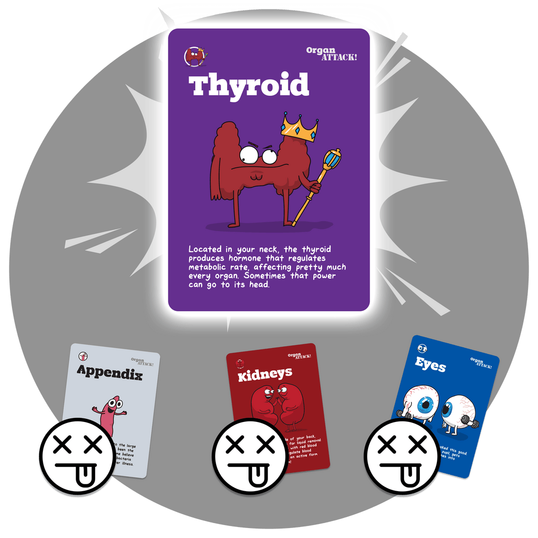 Organ Attack Game by Awkward Yeti Games – Nutt Heads